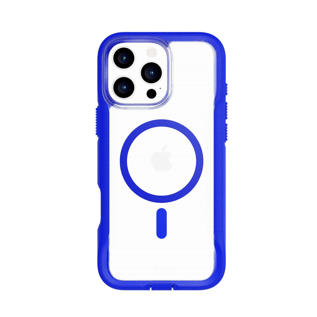 EvoPro - Apple iPhone 16 Pro Max Case MagSafe Compatible - Clear/Blue ...